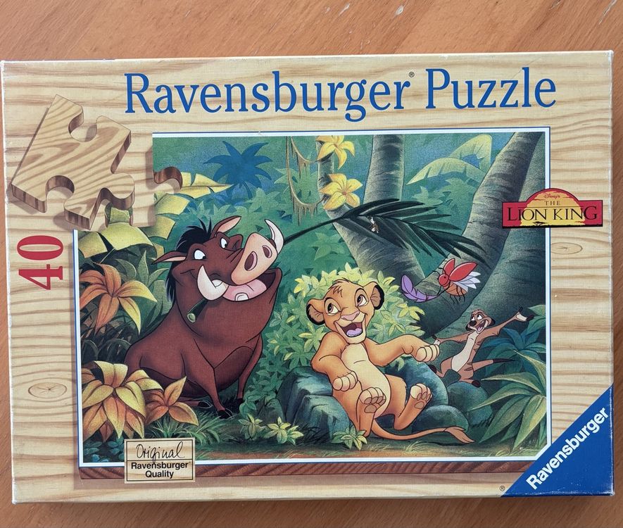 Ravensburger Puzzle 40 Teile Der König der Löwen Disney | Kaufen auf ...