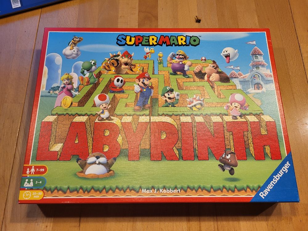 Super Mario Labyrinth Brettspiel Ravensburger Top Zustand (Gebraucht ...