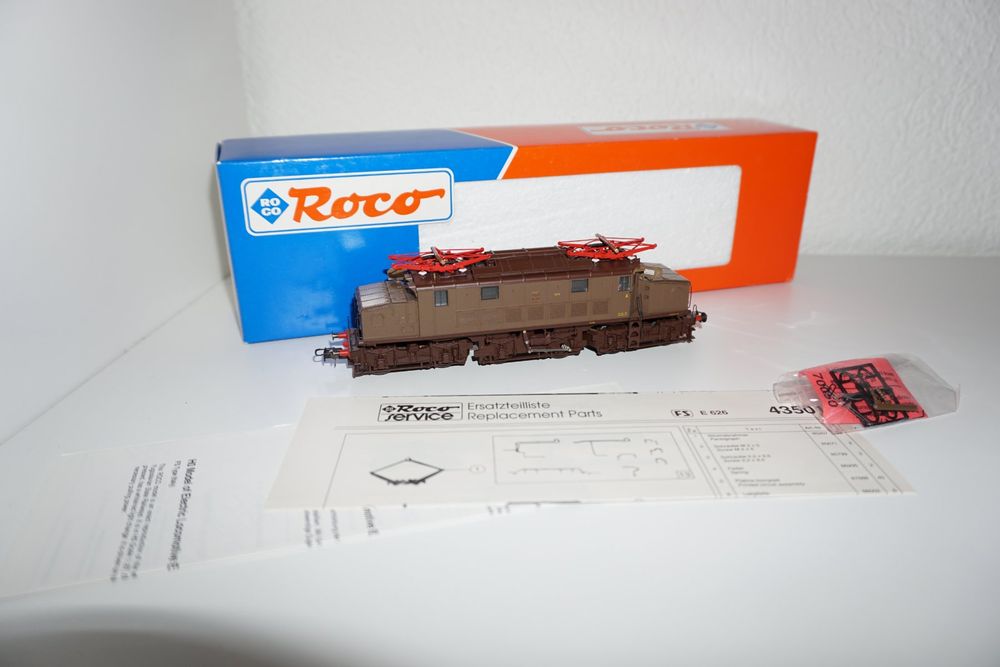 Roco 43501 - FS Italia E626.027 H0/DC (Gebraucht) in Matten b. Interl ...