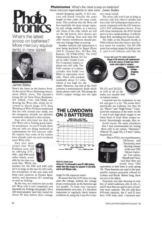 Wein Cell MRB625 - PX625 / PX13 Nicht-Me (Neu und originalverpackt) in ...