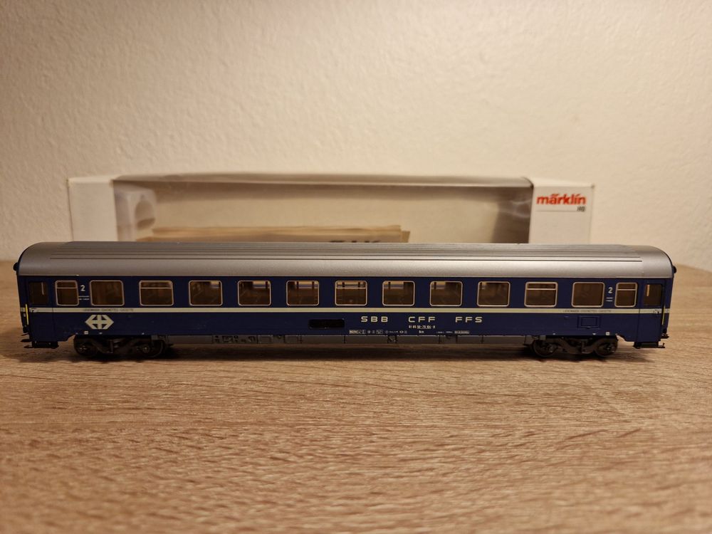 Märklin 4268 Personenwagen 2.Kl SBB CFF H0 OVP NEU (Neu und originalverpackt) in St-Aubin-Sauges ...