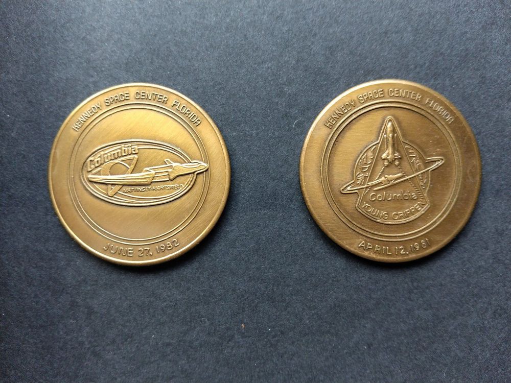 Columbia Space Shuttle Challenge Coin Set (Gebraucht) in Zürich für CHF ...