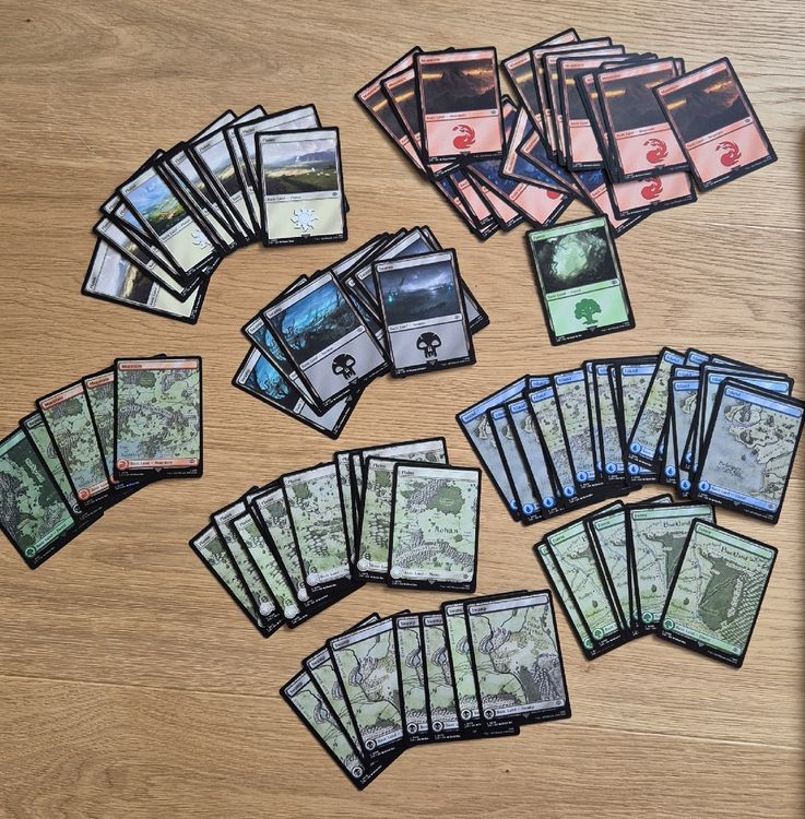 MTG Magic The Gathering 105x Lord of the Rings Mana (Neu (gemäss ...