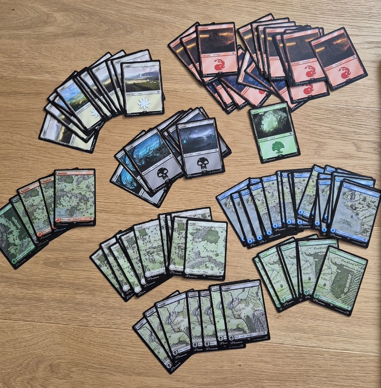 MTG Magic The Gathering 105x Lord of the Rings Mana (Neu (gemäss ...