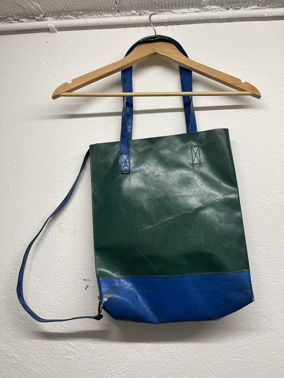 Freitag bag, Blue and Green, used condition (Gebraucht) in Lausanne für ...