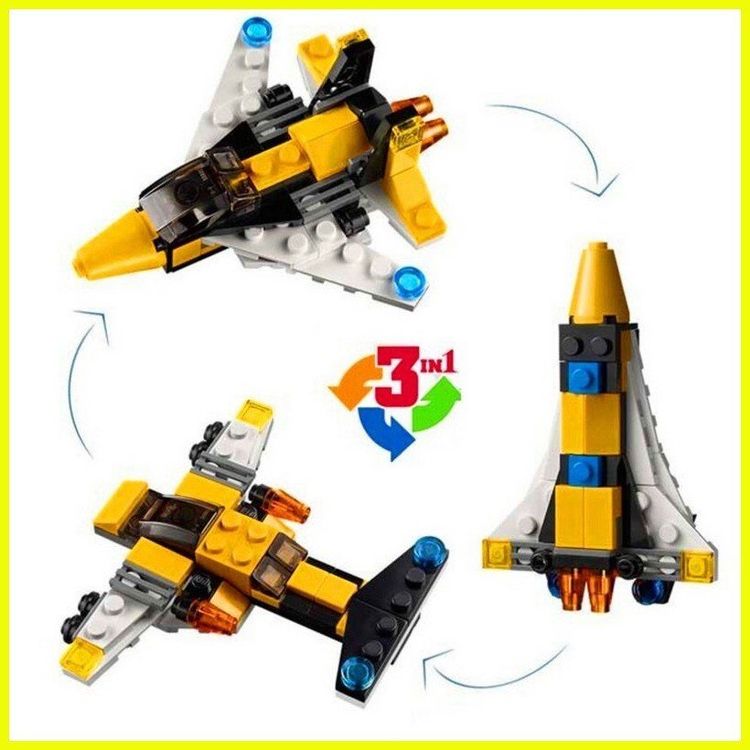Lego Creator 31001, Mini Skyflyer, Flugzeug, Shuttle 3 in 1 | Kaufen ...