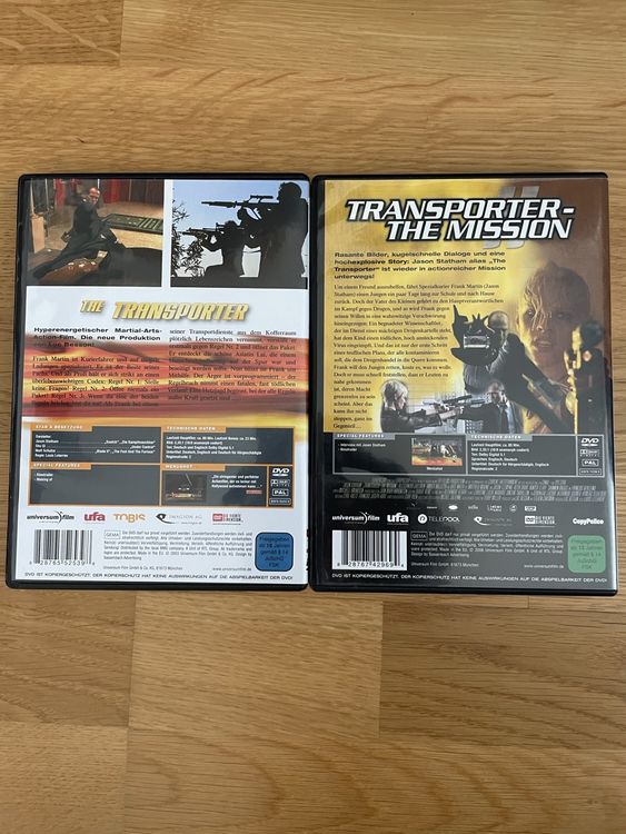 DVD’s The Transporter + Transporter - The Mission (1+2) (Gebraucht) in ...