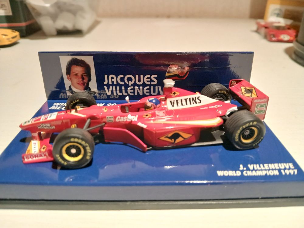 Minichamps 1:43 Williams FW20 Villeneuve World Champion 1997 (Neu und ...