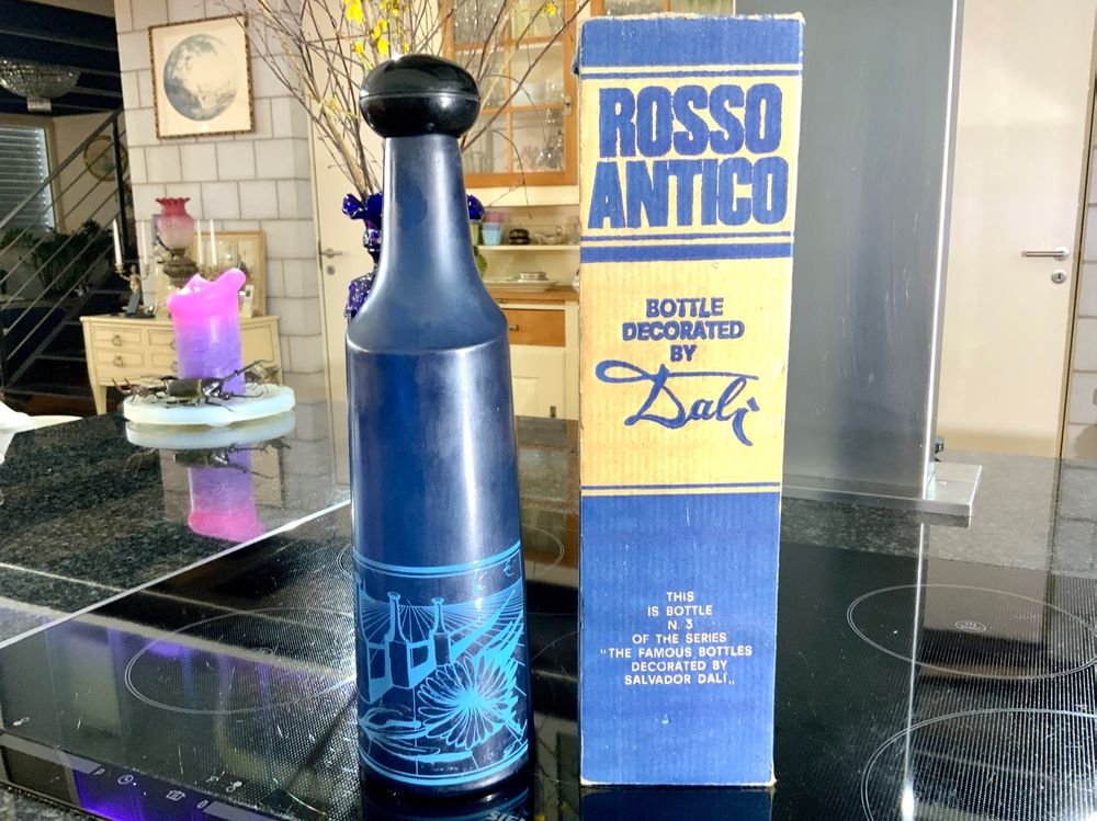 VINTAGE BEBILDERTE FLASCHE VON DALI NR.3 MIT KARTON (Gebraucht) in ...
