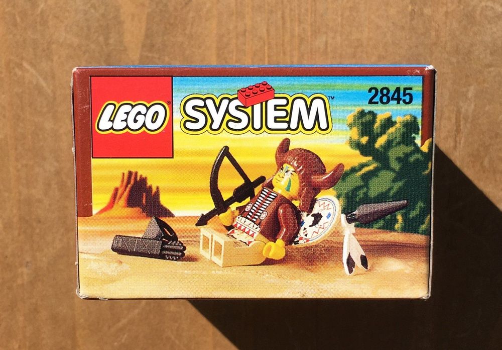 LEGO System Western 2845 Indianer Chief Neu (Neu und originalverpackt ...