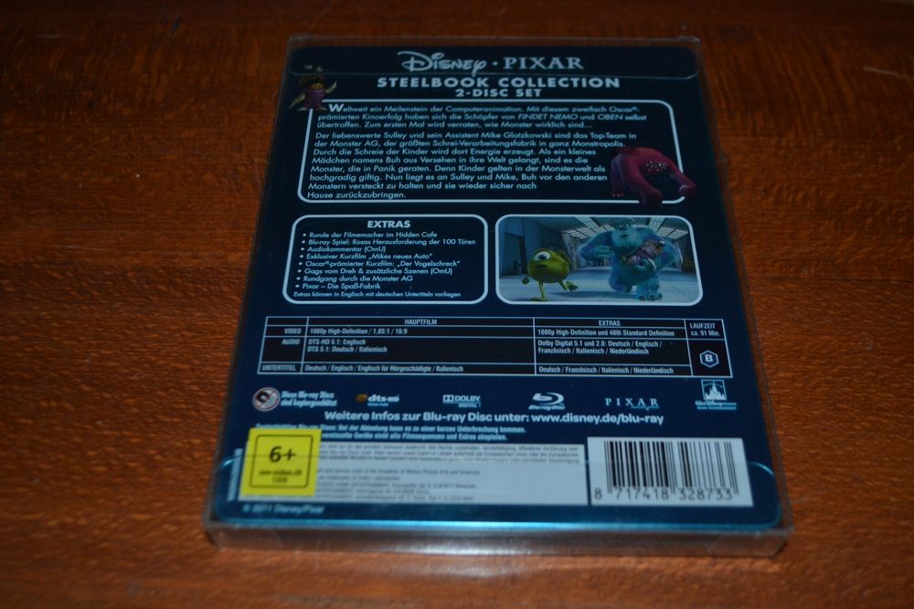 Die Monster AG 3D Steelbook (Gebraucht) in Laupen ZH für CHF 5 – nur ...