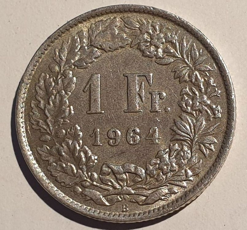 Bundesmünzen: 1 Franken Silber, Jahrgänge 1964 | Kaufen auf Ricardo