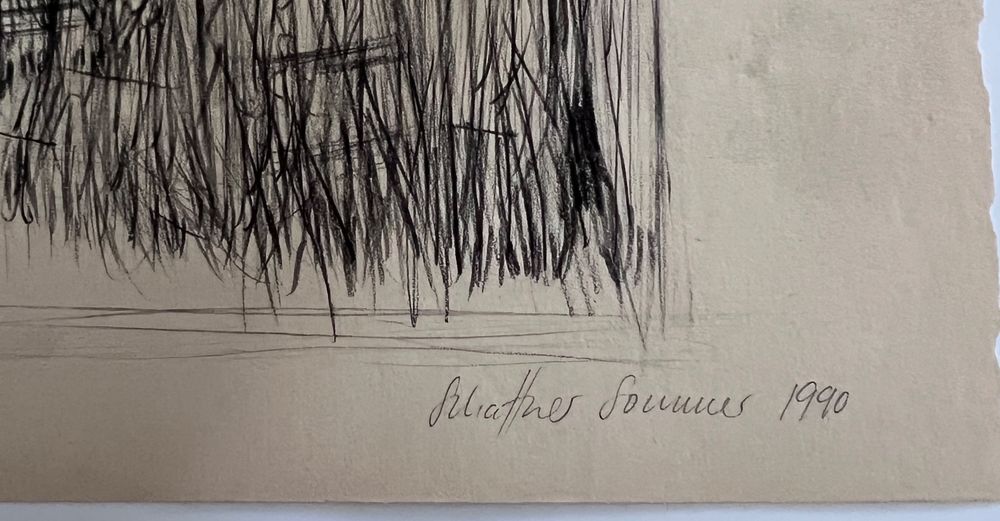 Fred SCHAFFNER ( 1906-? ) Zeichnung Handsigniert (Gebraucht) in für CHF ...