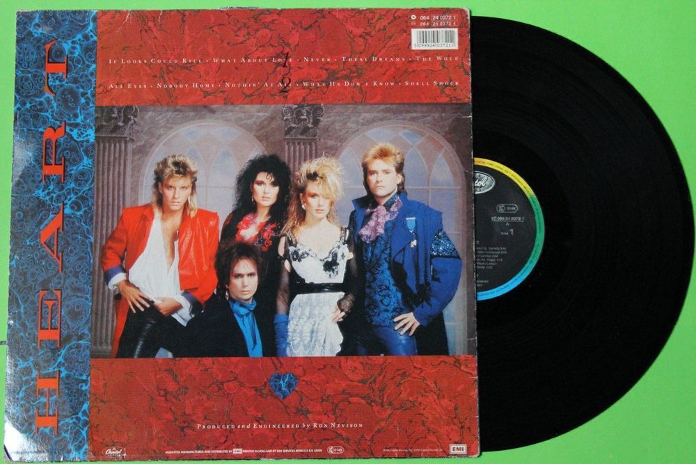 HEART - HEART 1985 LP mit "Never" "These dreams" | Kaufen auf Ricardo