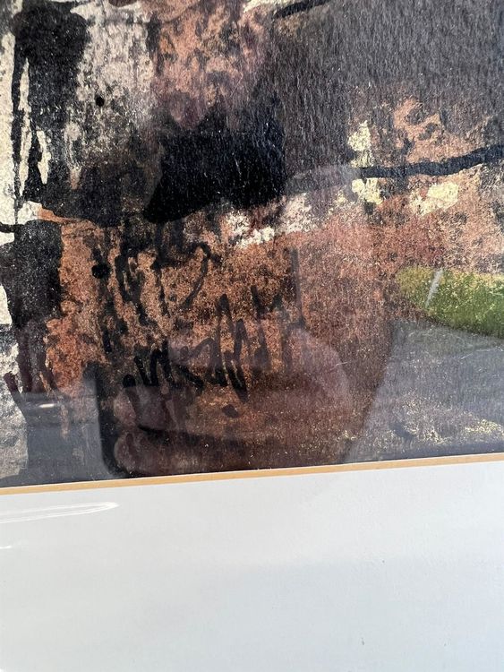 interessant bild bemalt Schwerleserlig (Gebraucht) in Neuhausen am ...