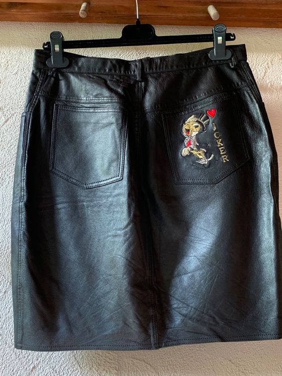 ICEBERG MADE IN ITALY DYSNEY 100% Leder Rock VINTAGE | Kaufen auf Ricardo