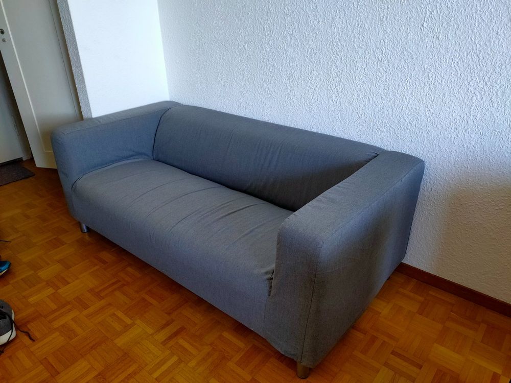 2er Sofa Klippan grau | Kaufen auf Ricardo