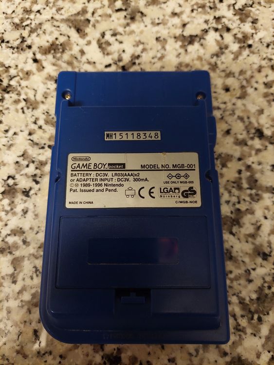 Game Boy Pocket inkl. Super Mario Land 1+2 und Pocahontas | Kaufen auf ...