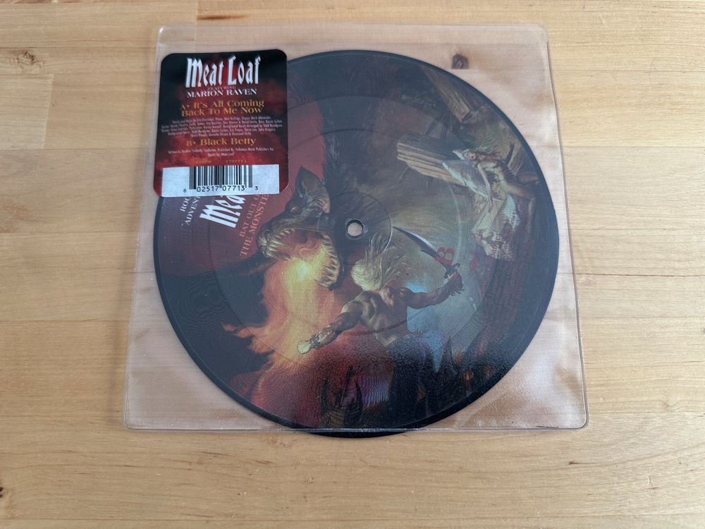 MEAT LOAF rare It's all coming back to me now Picture disc (Gebraucht ...