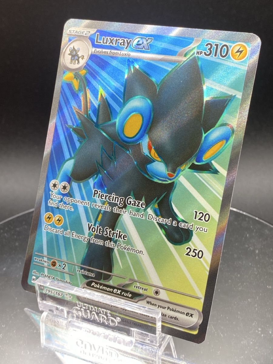 Pokémon Luxray EX [ENG] Twilight Masquerade Ultra Rare #195 (Neu ...