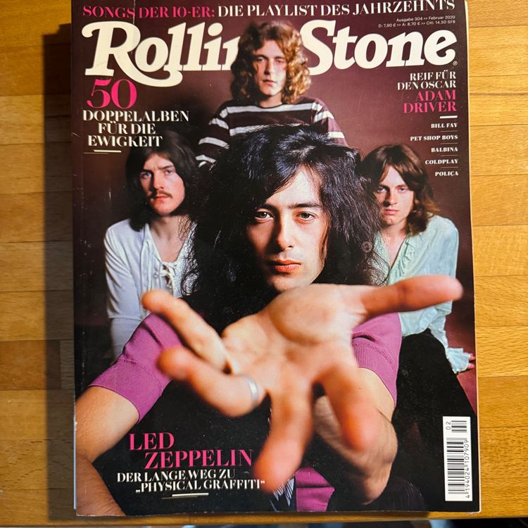 Rolling Stone Magazin Led Zeppelin Coldplay 2020 | Kaufen auf Ricardo