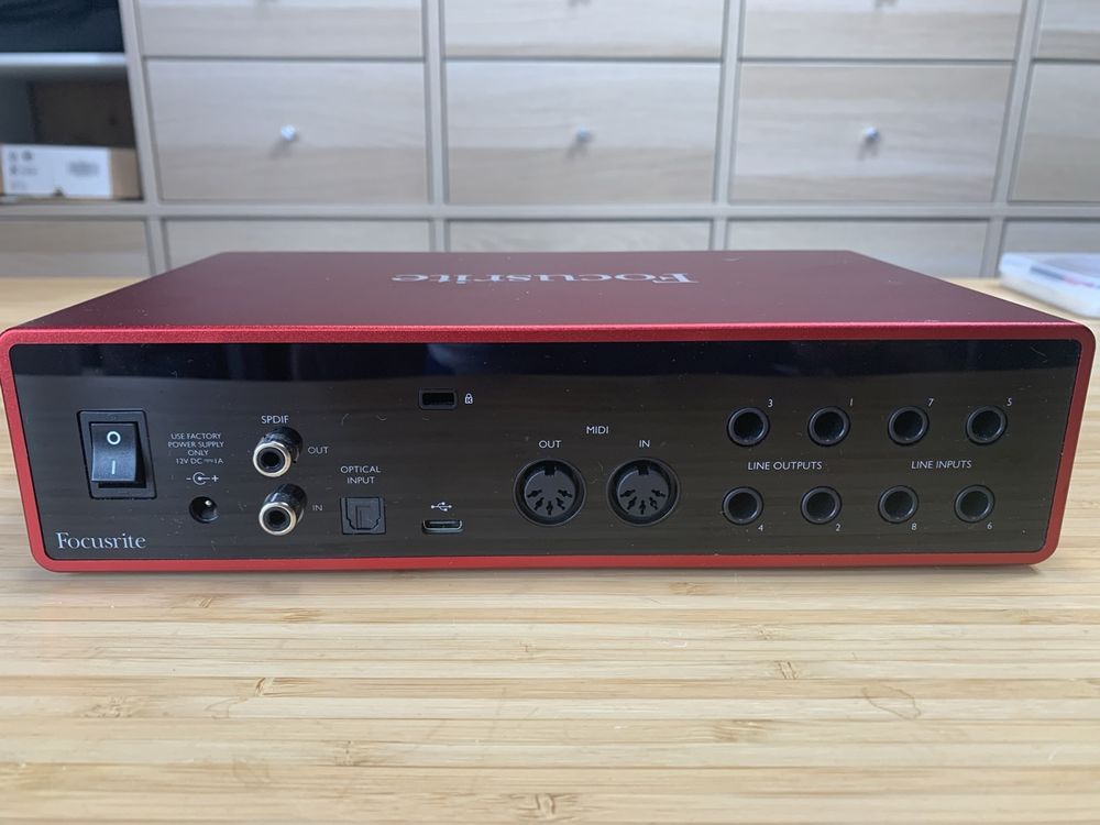 Focusrite Scarlett 18i8 (3rd Gen) USB Audio Interface! (Gebraucht) in ...