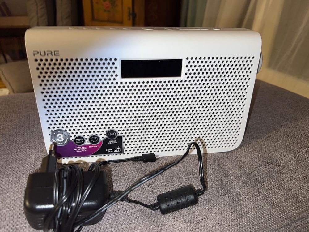 PURE One Maxi Series 3 Digitalradio DAB+ & UKW weiss (Gebraucht) in ...