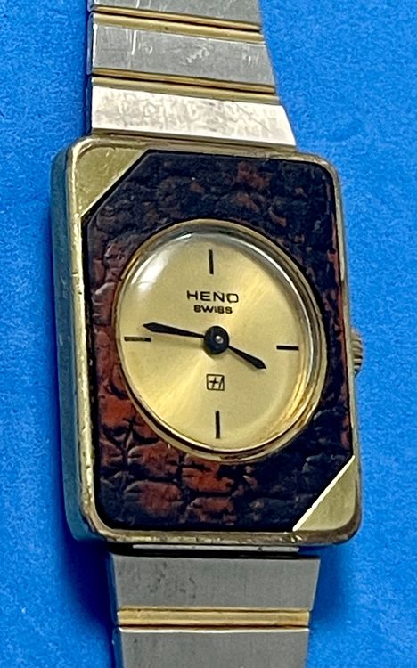 HENO SWISS VINTAGE HERREN UHR Mechanisch mega selten (Gebraucht) in ...