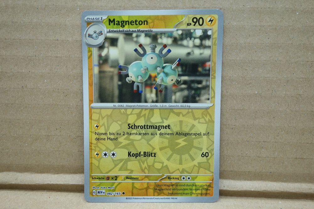 Magneton 082/165, Deutsch, Pokemon 151 | Kaufen auf Ricardo