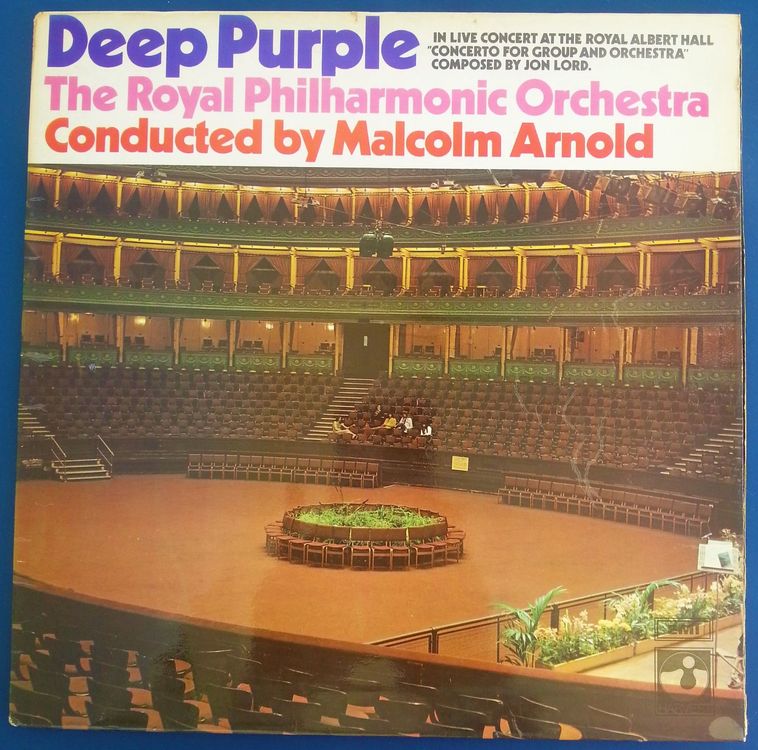 LP Vinyl: Deep Purple in live concert at Royal Albert Hall (Gebraucht ...