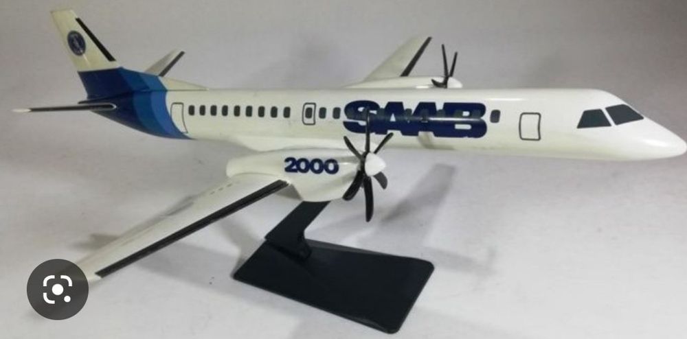 Flugzeug Standmodel SAAB 2000 | Kaufen auf Ricardo