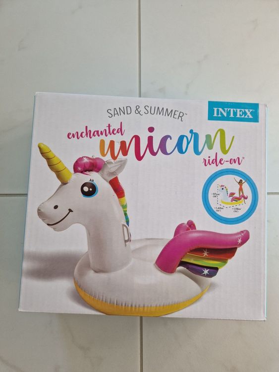 "Enchanted Unicorn" Einhorn Intex Sand&Summer | Kaufen auf Ricardo