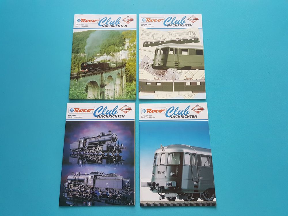 ROCO Club Nachrichten, Schweiz, 1996/1997, all. + français (Neu (gemäss ...