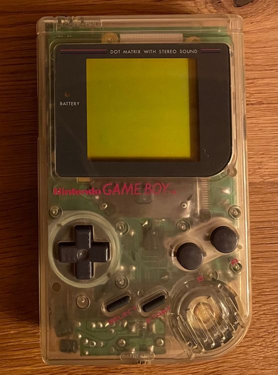 Gameboy Classic transparent | Kaufen auf Ricardo