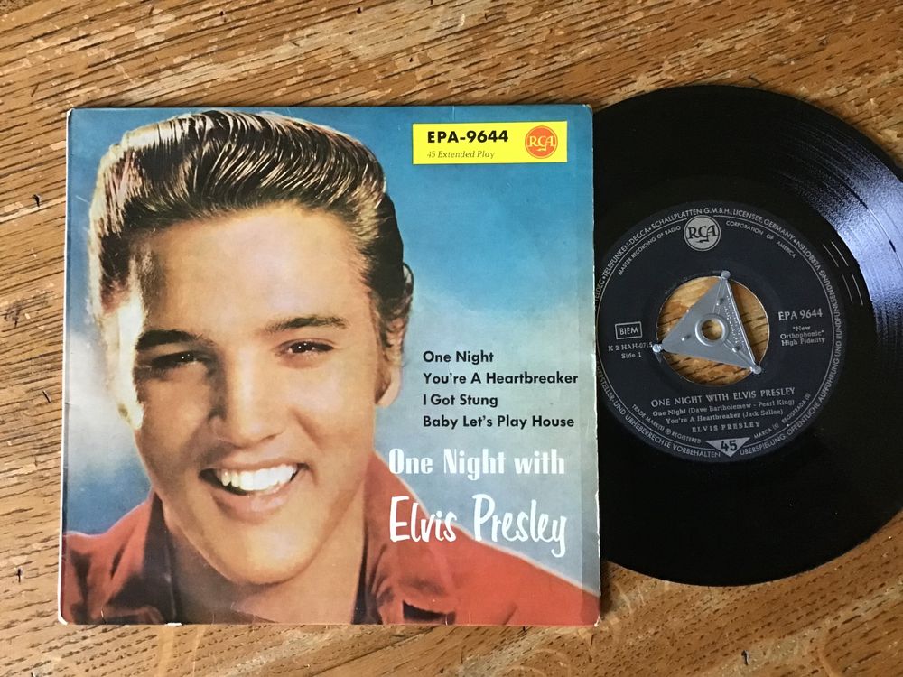 Elvis Presley german 7’’ EP 9 (Gebraucht) in Fully für CHF 19 – mit ...