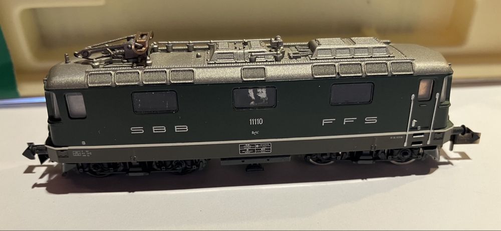 Re 4/4 ‘’ SBB CFF FFS 11110 Trix Spur N (Gebraucht) in Dompierre VD für CHF 99 – mit Lieferung ...