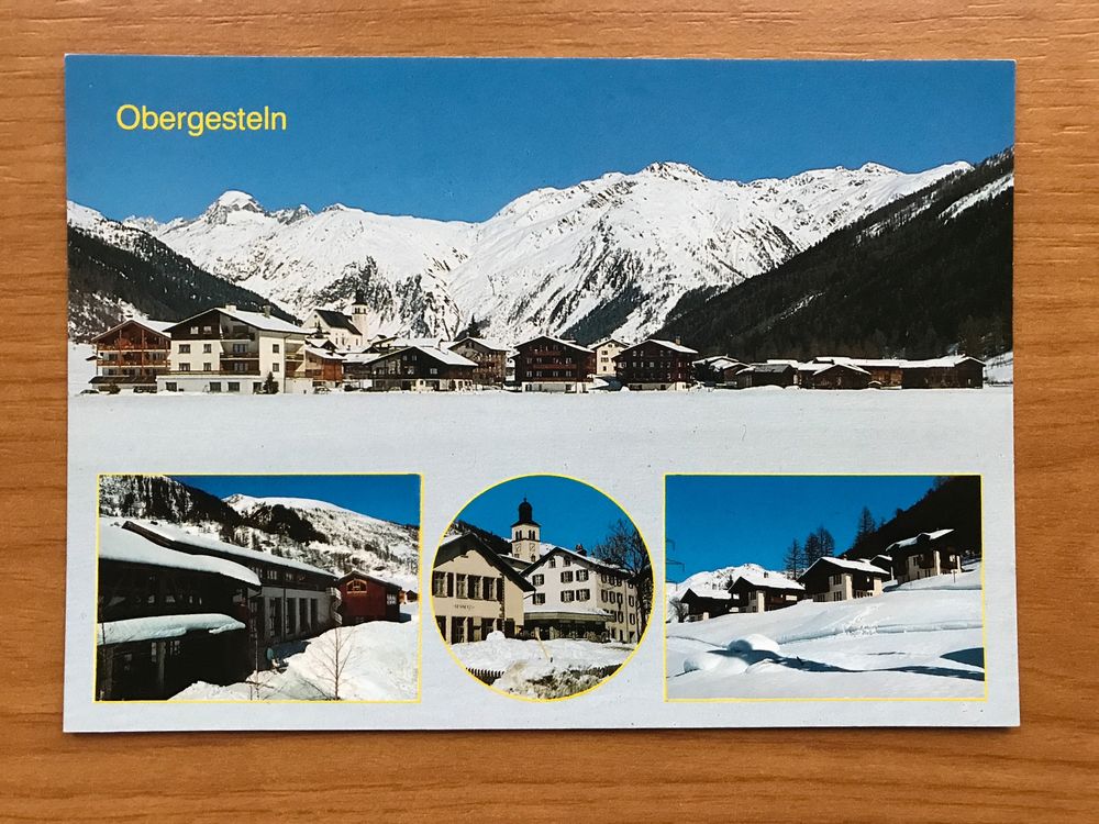 Ak Obergesteln, Goms, Wallis | Kaufen auf Ricardo