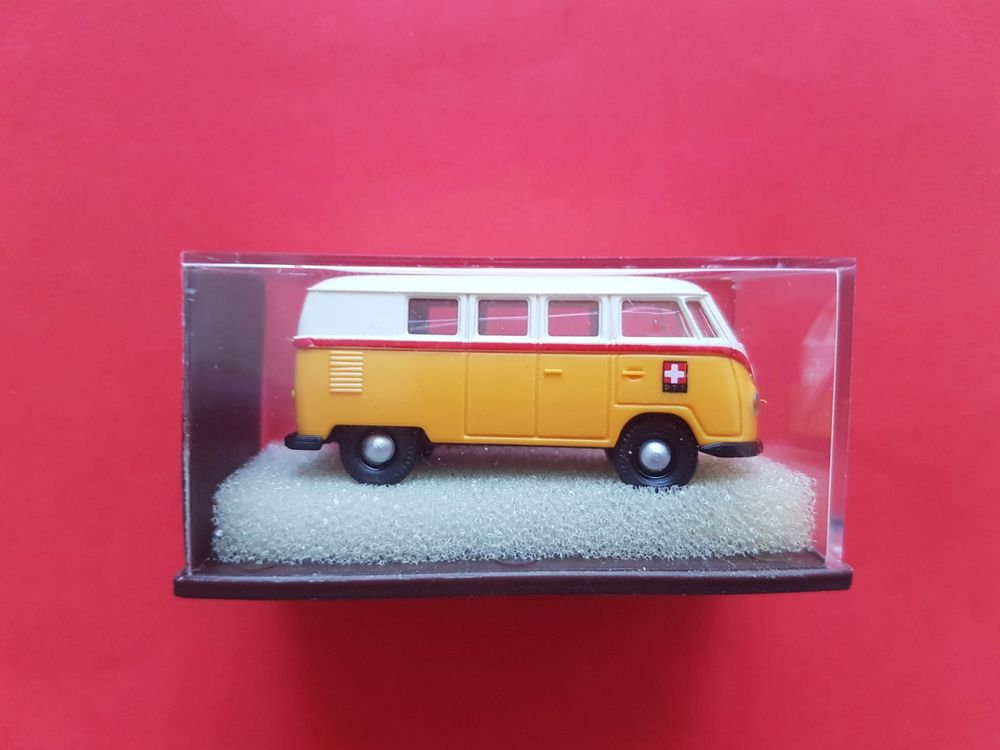 Brekina Modellauto, HO, 1:87, VW T1 PTT Schweiz, fourgon (Neu und ...