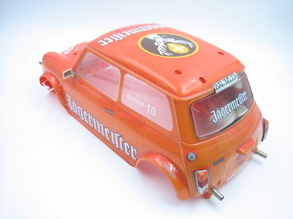 RC Tamiya Mini Cooper Jägermeister Karosserie RAR 1:10 (Gebraucht) in ...