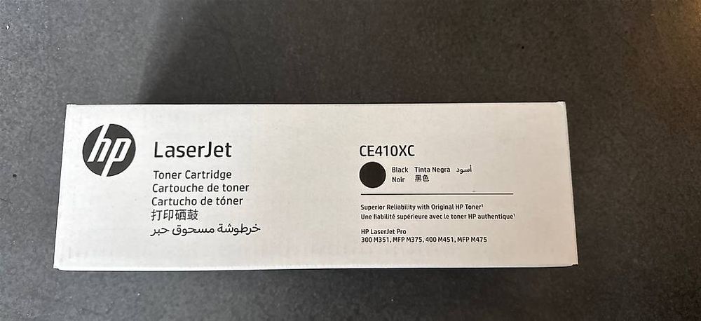 HP Laserjet Cartridge CE410XC (Gebraucht) in Schönenberg ZH für CHF 20 ...