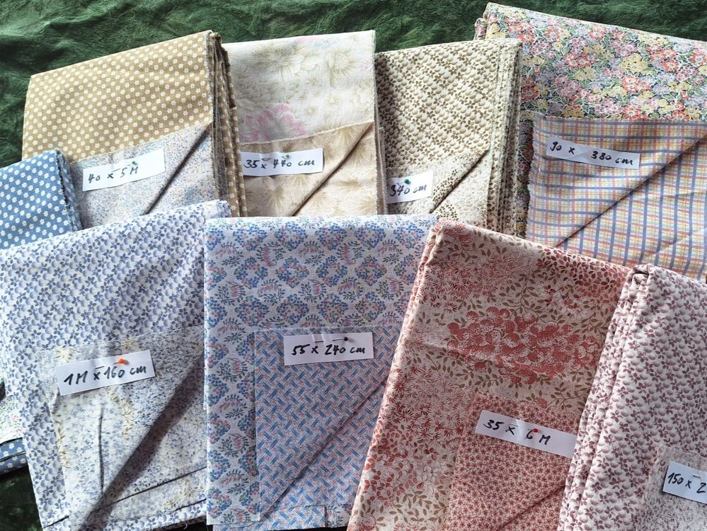 9 STK PATCHWORKSTOFFE - REVERS (Neu (gemäss Beschreibung)) in Huttwil für CHF 78 – mit Lieferung ...