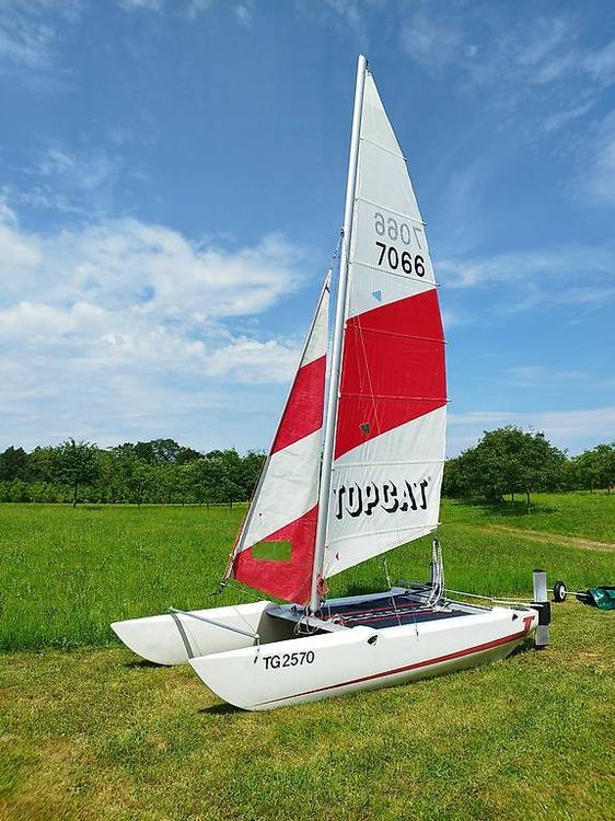 Katamaran Topcat K2 mit Trailer (Gebraucht) in Hörhausen für CHF 800 ...