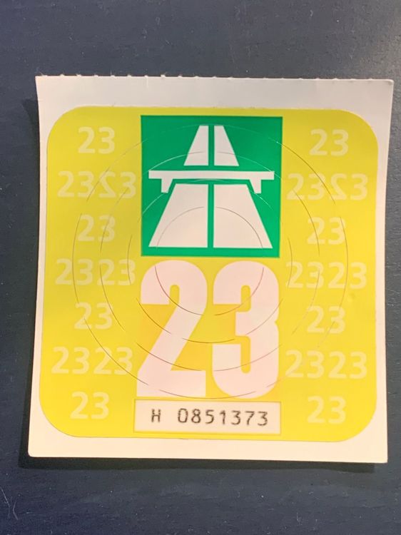 VIGNETTE AUTOROUTE 2023 * AUTOBAHN VIGNETTE 2023 (Neu und originalverpackt) in SION für CHF 19 ...