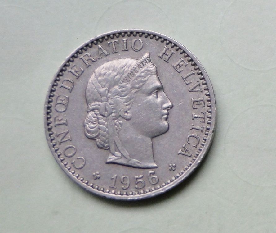 20 Rappen 1956 (Gebraucht) in Killwangen für CHF 0.5 – mit Lieferung auf Ricardo kaufen