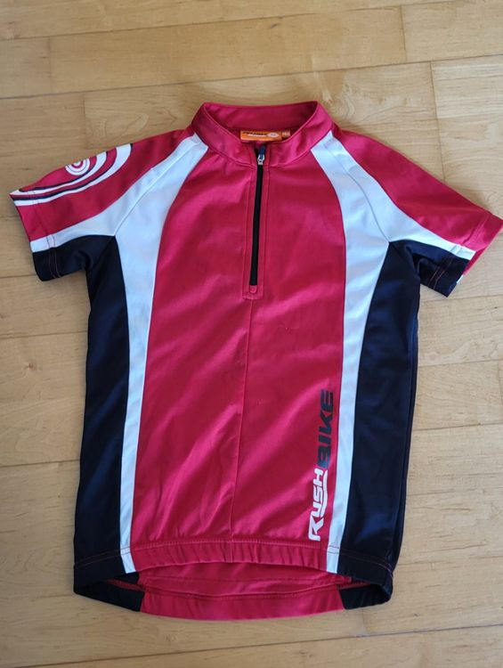 Gut erhaltenes Rush Bike Trikot, Grösse 152, Rückentasche (Gebraucht) in St. Gallen für CHF 1 ...