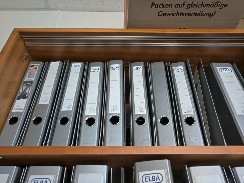 Ordner von Elba zu verkaufen - Sonder Edition in silber! (Gebraucht) in ...