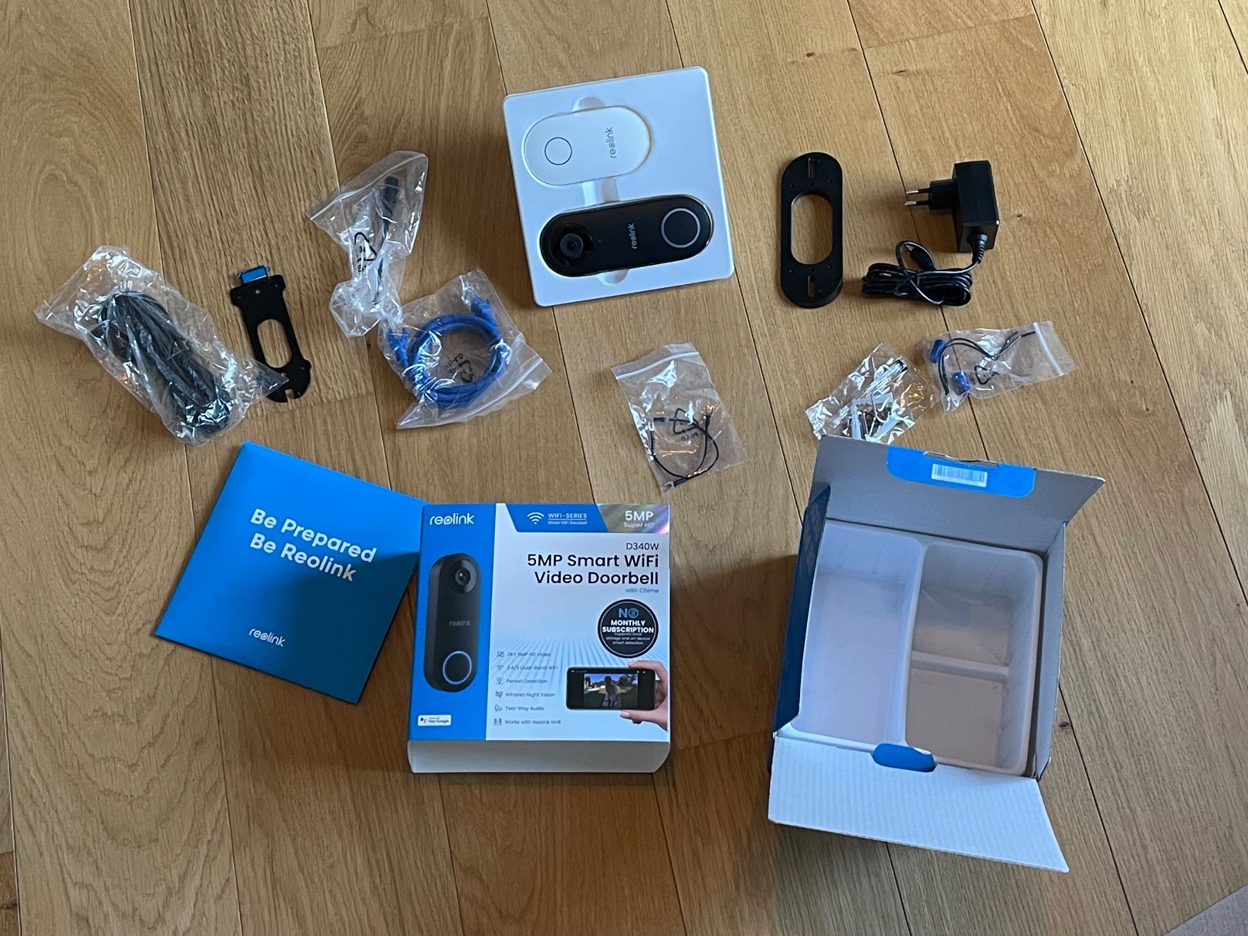 Sonnette caméra vidéo avec carillon - Reolink 5MP Wifi (Gebraucht) in ...