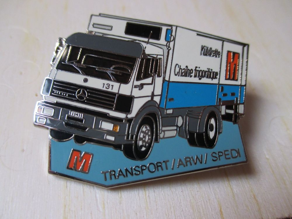 Truck LKW Migros MM Mercedes Benz MB Limit NR 210 Pin RAR (Neu (gemäss ...