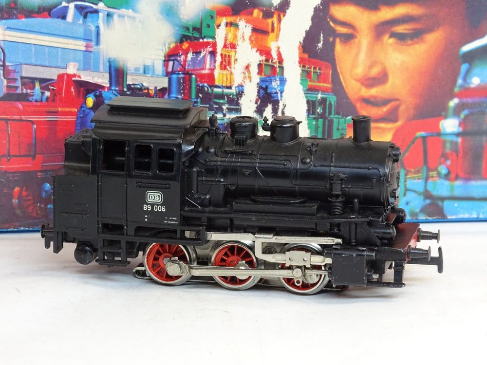 Märklin 3000 Dampflok BR89 006 DB, Schwarz, H0,WS/AC,OVP (Gebraucht) in Wohlen für CHF 26 – mit ...