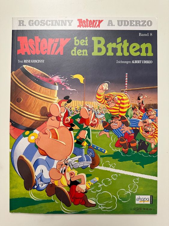 ASTERIX Band 8 - Asterix bei den Briten- Softcover - Neu (Neu (gemäss Beschreibung)) in ...